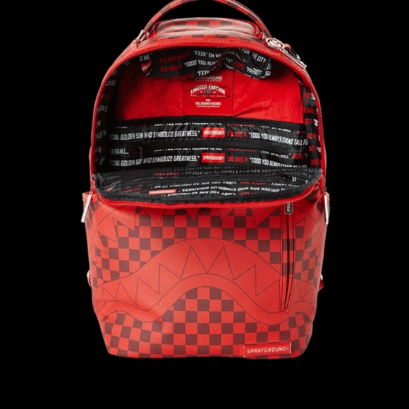Sprayground | Bags | Sprayground X Todd Gurley Sharks In Paris Red ...